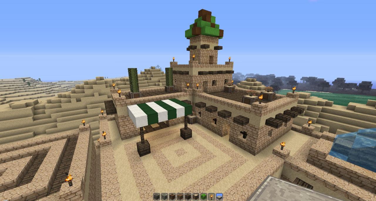 Desert Town Minecraft Map